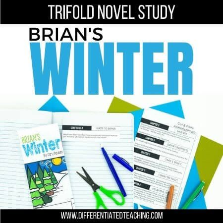 Brian's Winter Novel Study – Differentiated Teaching with Rebecca Davies