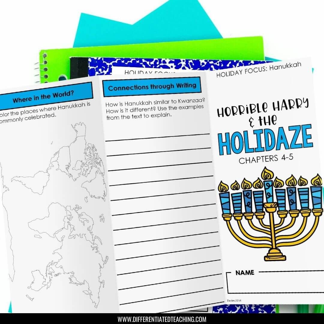 Horrible Harry & the Holidaze Novel Study – Differentiated Teaching ...