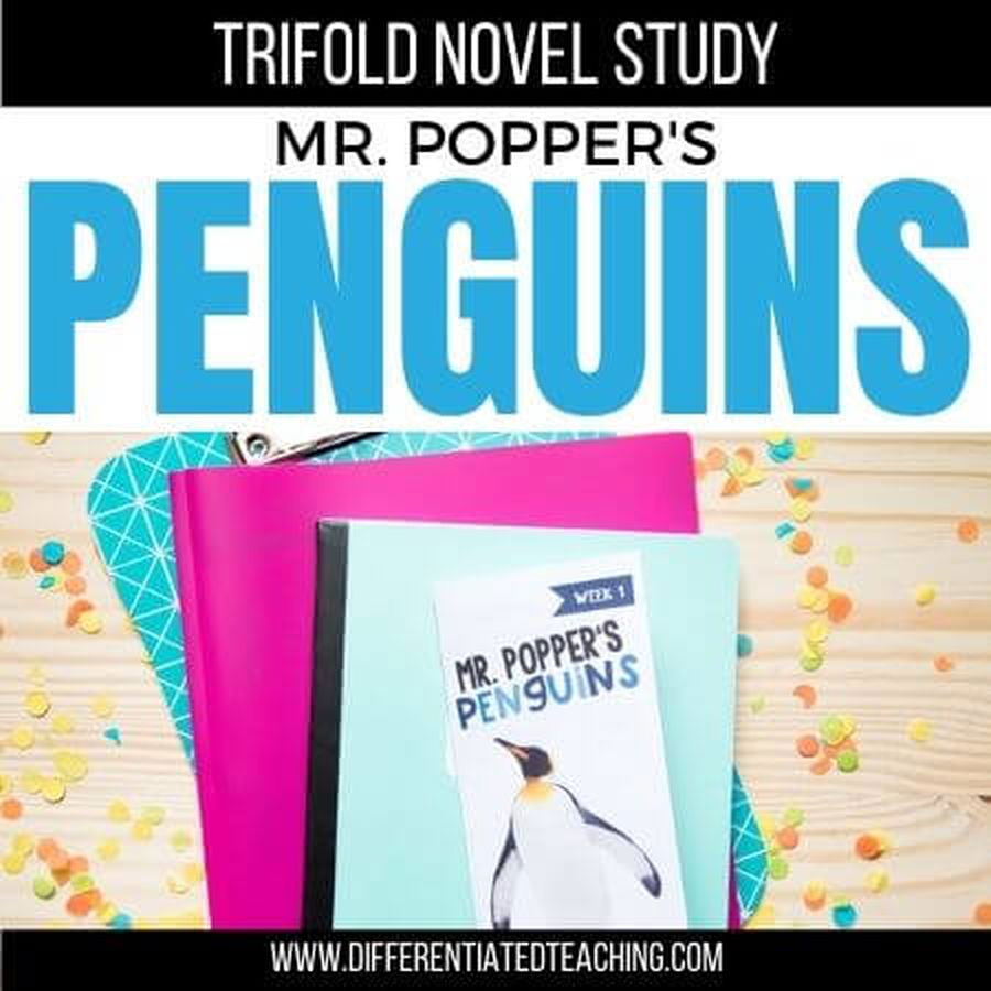 Mr. Popper's Penguins Novel Study – Differentiated Teaching with ...