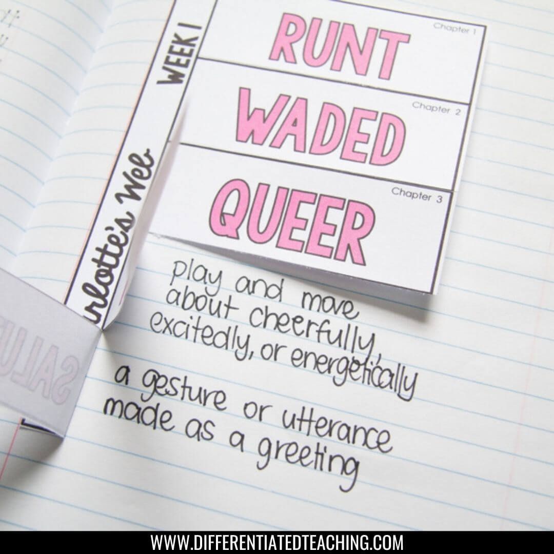 Charlotte's Web Novel Study – Differentiated Teaching with Rebecca Davies