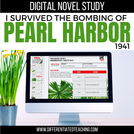 I Survived the Bombing of Pearl Harbor, 1941 Digital Novel Study ...